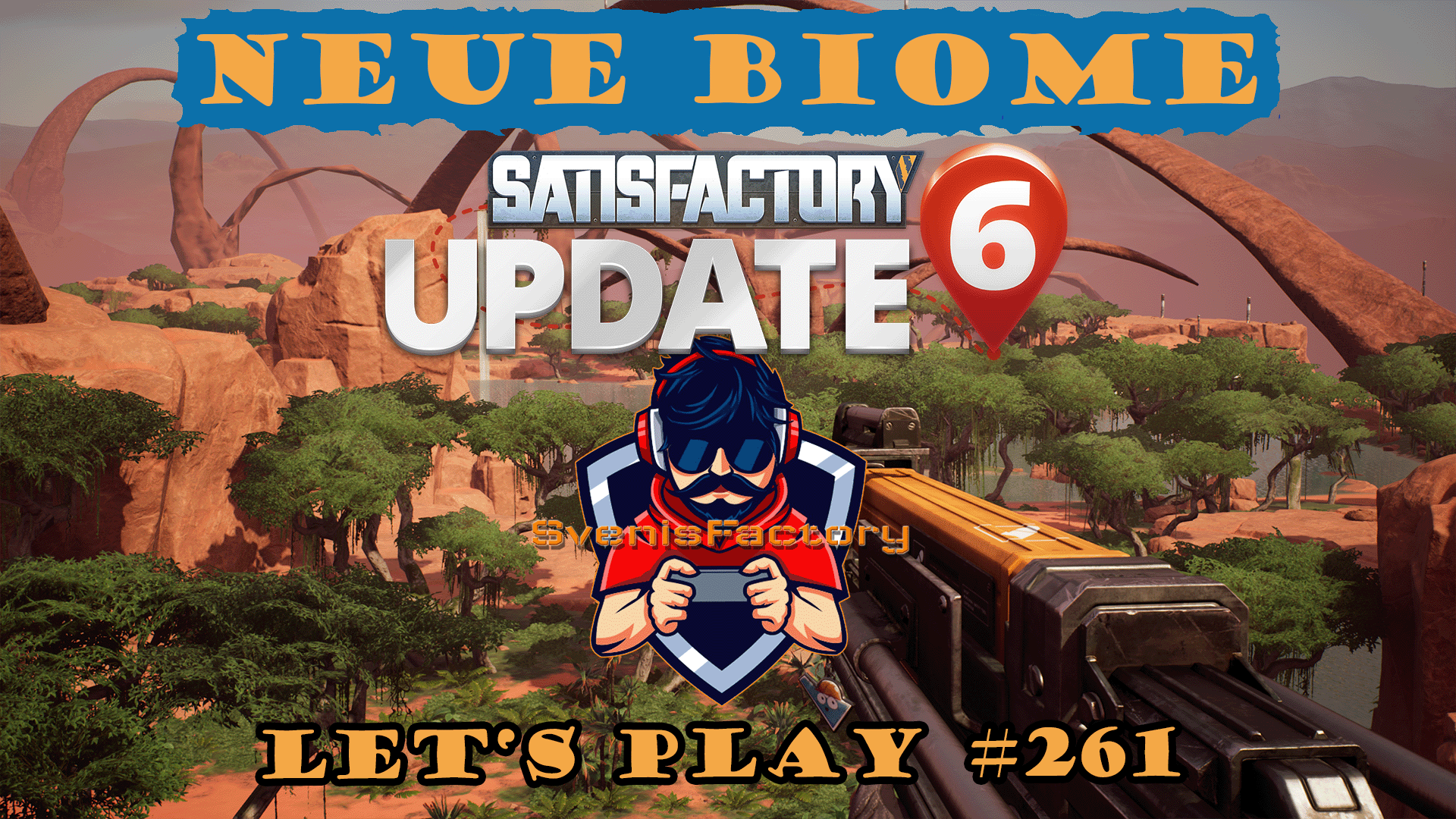 Neue Biome in Update 6 – Satisfactory Let’s Play 261 – SvenisFactory